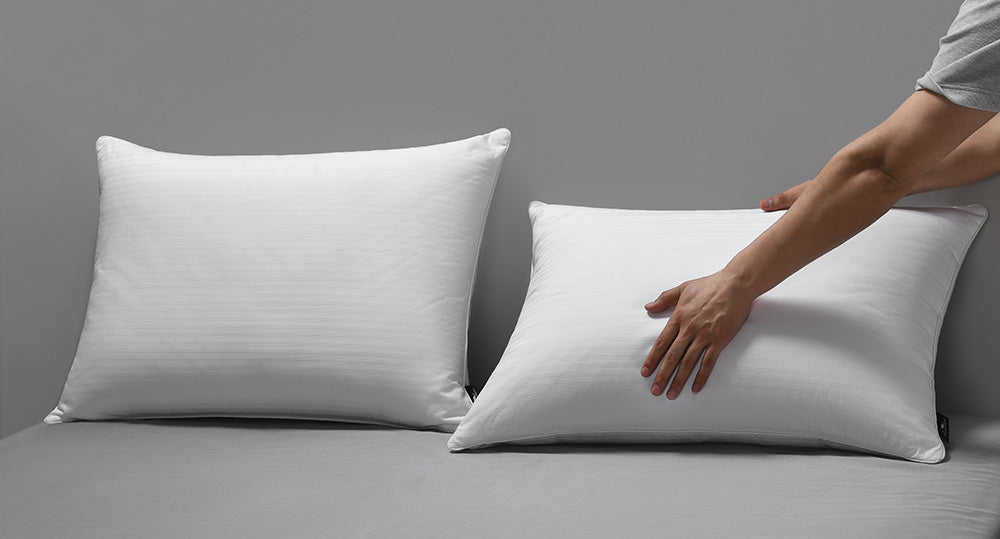 Goose Down Pillows with Bamboo Shell-Downluxe – downluxe